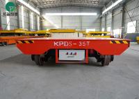 China Flatbed Electric Rail Motorized Transport Vehicle To Molds Transfer for sale