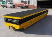 China Battery Power Hydraulic Lifting Electric Rail Cart for sale
