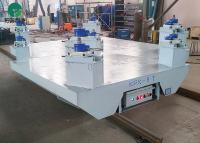 China Foundry factory electric battery driven material transfer cart on rail for sale