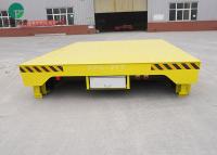 China Heavy Load Rail Steel Plate Handing Electric 50t Transfer Carts for sale