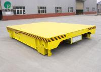 China Heavy Load Rail Steel Plate Handing Electric 50t Transfer Carts for sale