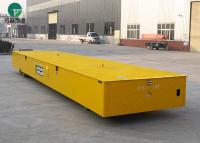 China Remote Control 100t Transfer Electric Trackless Transport Trolley for sale