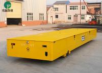 China Remote Control 100t Transfer Electric Trackless Transport Trolley for sale