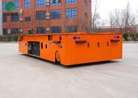 China Electric Assembly Line Battery Power Trackless Transfer Cart 40 Ton for sale