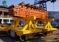 China Flatbed Transfer Heavy Load Industrial Trolleys for sale