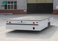China 20Tons Warehouse Steerable Trackless Electric Transfer Cart for sale
