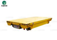 China Battery Power Material Transfer Motorized Cart Moving On Rails for sale