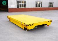 China Battery Power Material Transfer Motorized Cart Moving On Rails for sale