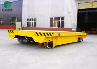 China Battery Power Material Transfer Motorized Cart Moving On Rails for sale