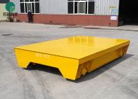 China Battery Powered Steel Plate Transfer Heavy Duty Plant Trailer for sale