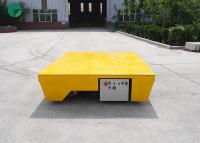 China Battery Powered Steel Plate Transfer Heavy Duty Plant Trailer for sale
