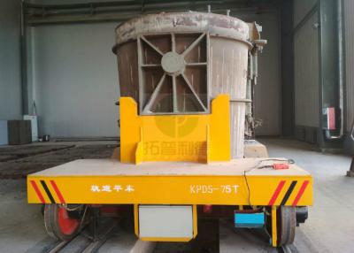 China 50t slag pot carrier on rail for steel mill production line transformer car for sale