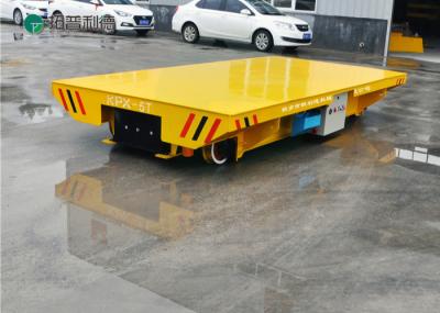 China shop handling 25t electric power rail flat car manufacturing factory for sale