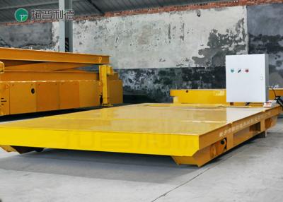 China Heavy Duty Plant Motorized Handling Inter Bay Transport Cross Bay Rail Truck Trolleys for sale