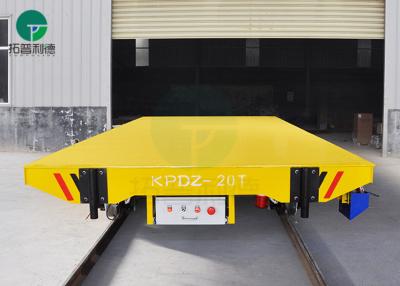 China Low Voltage Railway Powered Self Propelled Material Transport Billet Transfer Cart for sale