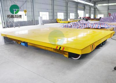 China 40T Heavy Duty Electric Driven Railway Guided Industrial Transfer Cars for sale