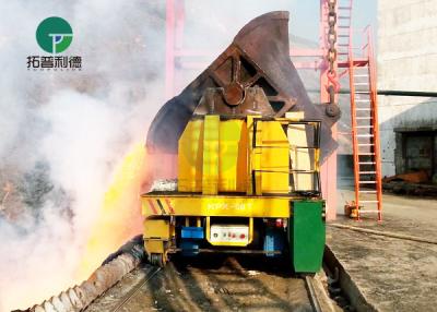 China Operated conveniently aluminum steel hot copper molten ladle railway trailer for sale