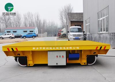 China Long Distance Interbay Transport Motorized Cable Drum Power Transfer Trolley for Steel Pipes Handling for sale