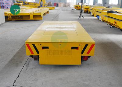 China Motorized Steerable 15 ton Dies Rail Transfer Cart Electric Mold Transfer Platform for sale