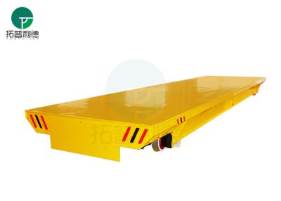 China electric 100 ton battery powered material handling on rail cart for dies for sale