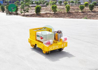 China Rubber wheel battery transfer carriage mold injection transfer cart on concrete floor for sale