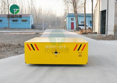 China 75t Battery Steerable Transfer Car For Heavy Duty Steel Parts Handling In Netherleand Workshop for sale