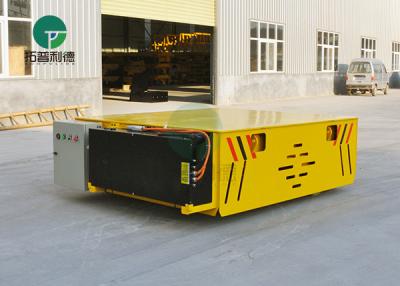 China 20 Ton Self Propelled Batttery Operated Steerable Transfer Carts For Material Handling for sale
