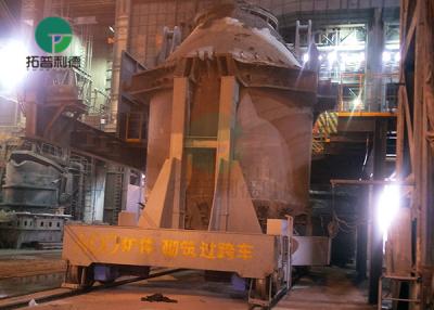 China 100 Ton Machinery Industry Automatic Rail Guided Steel Billet Transfer Wagon for sale