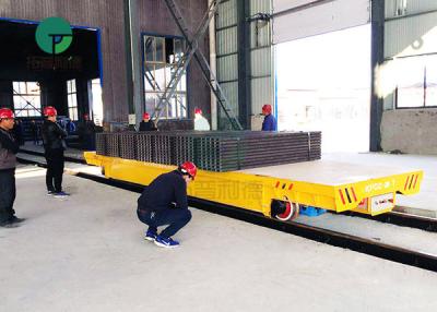 China Heat- Resist Heavy Machine Motorized Transport Rail Guided Power Wagon for sale