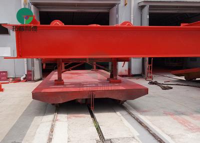 China Custom Heavy Duty Electric Power Mold Transport Flat Rail Cart In Die Shop for sale