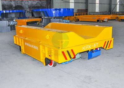 China 15t Electric Steel Coil Transfer Cart Running on Cement Floor for sale