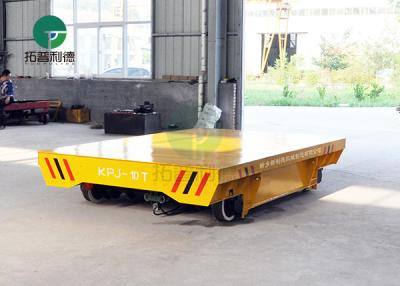 China Anti-heat Interbay Railway Guided Transport Plant Mold Transfer Truck Material Handling Trolley for sale