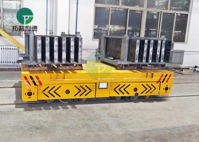 China Industrial Motorized Material Handling Battery Driven Transfer Cart Transport Carriage With Battery Drive for sale
