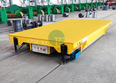 China Customized Electric Flat Platform Low Voltage Railway Power Inter Bay Industrial Transfer Cars for sale