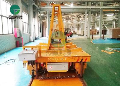 China 16 Ton Heavy Duty Material Handling Electric Transport Cart For Marble Slab for sale