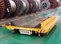 China Electric Factory V-Deck Frame Rail Transfer Coil Car 20 Ton Capacity for sale