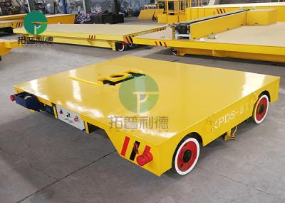 China Battery Powered Motorized Steerable Handling Trackless Mould Transfer Truck for sale