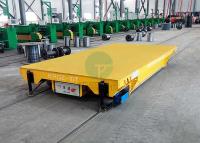 China Battery Power Material Transfer Motorized Cart Moving On Rails for sale