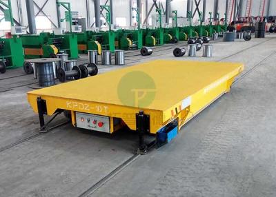 China Battery Power Material Transfer Motorized Cart Moving On Rails for sale