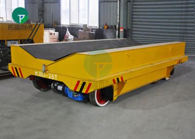 China V-Block 20t Electric Industrial Coil Transfer Cart for sale