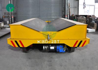 China Electric Factory V-Deck Frame Rail Transfer Coil Car 20 Ton Capacity for sale