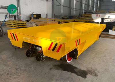 China Factory Material Handing Battery Drive Transfer Cart 3 Tons On Rail for sale