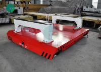 China Cement factory flatbed 55t material transfer battery rail car for sale