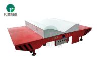 China V-block battery operated steel coil trailers for sale
