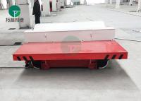 China V-block battery operated steel coil trailers for sale