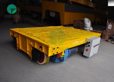 China Electrical Heavy Pipe Handling Trolley On Rails for sale