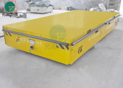 China Heavy Load Battery Drive Rail Tansfer Electrical Flat Handling Vehicle for sale