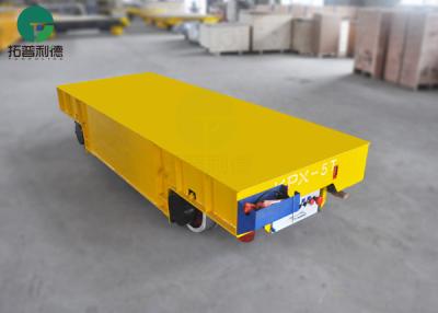 China 15T Steel Mill Railway Electrical Battery Operated Transfer Cart for sale