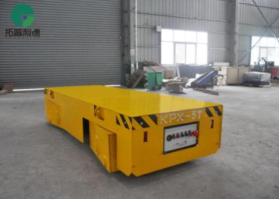 China Low Price Remote Control 5 Ton Electric Rail Transfer Carts For Pipe Transportation for sale