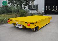 China Steel Industry Flatbed Electric Rail 50t Transfer Cart With Wheels for sale